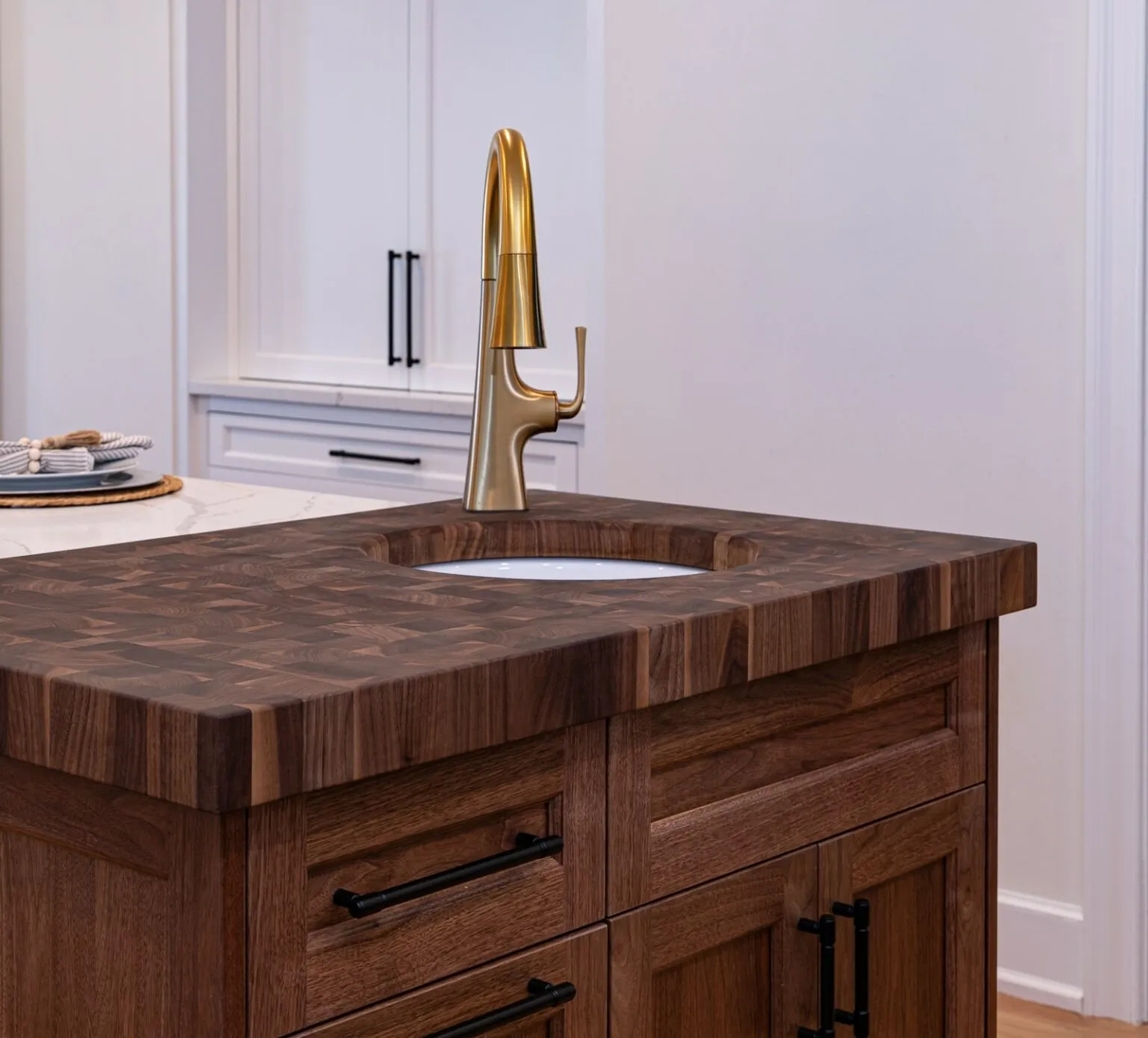 Transitional and Modern Farmhouse Kitchen - Master Design Cabinetry