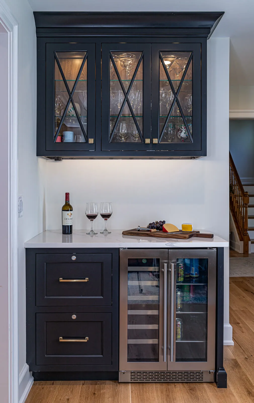 Transitional and Modern Farmhouse Kitchen - Master Design Cabinetry